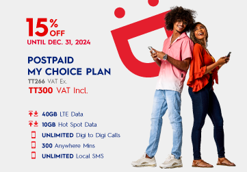 Digicel | Postpaid My Choice Plan | Trinidad and Tobago
