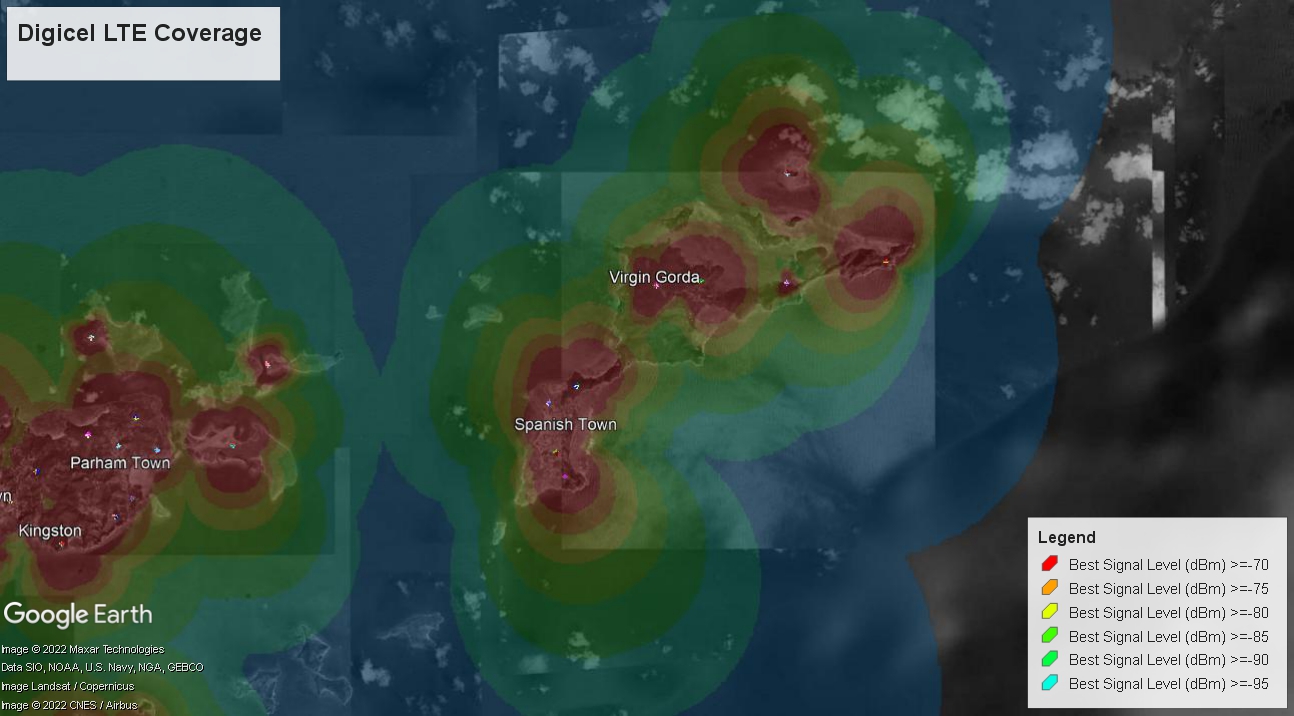 Digicel | Coverage | Digicel BVI