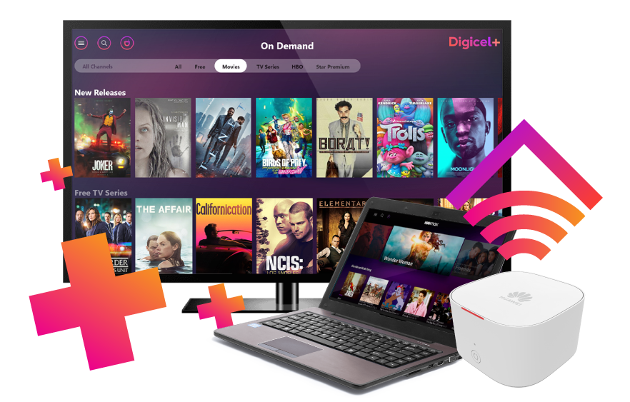 Digicel | TV Plans | Dominica